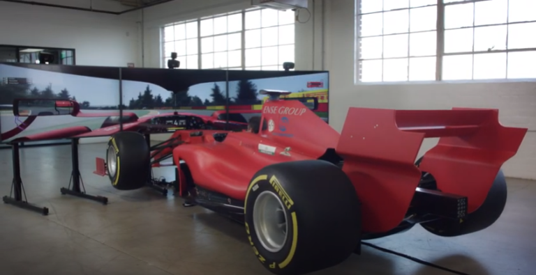 VIDEO: A full-motion Formula 1 Simulator - CXC Simulations